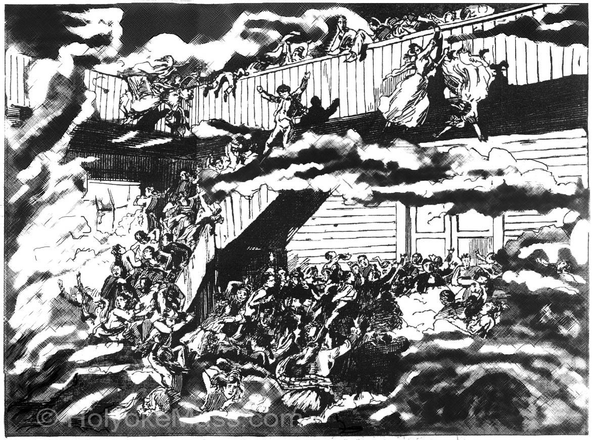 Disasterous History: Precious Blood Church Fire Holyoke, Ma. May 27th ...