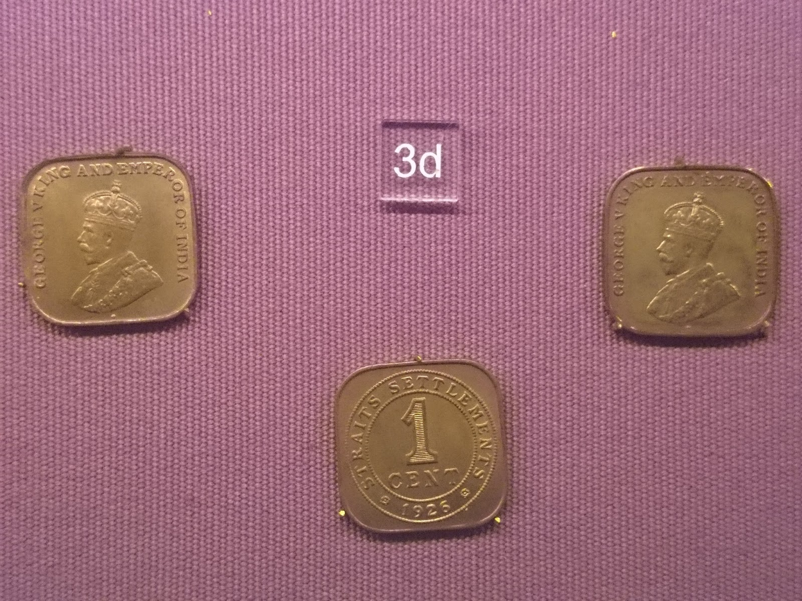 Reviving History: A Story of Ayer Lamned: Square 1 Cent Coin