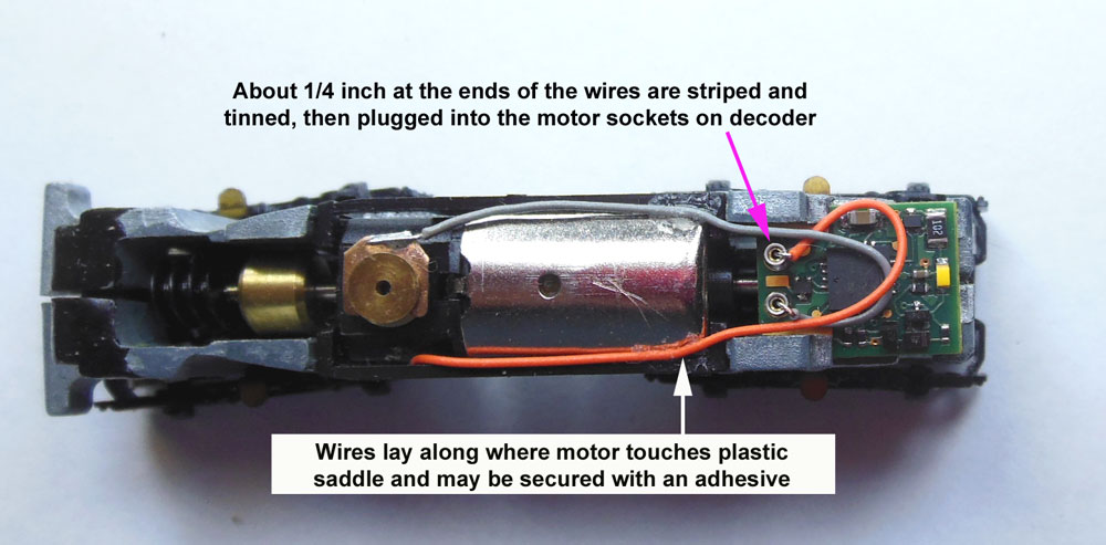 N Scale DCC Decoder Installs