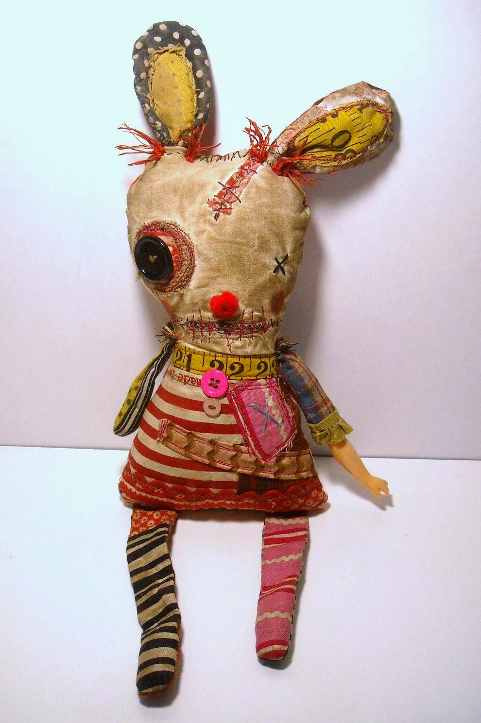 Junker Jane Monster Art Dolls: Monster Mouse Capucine