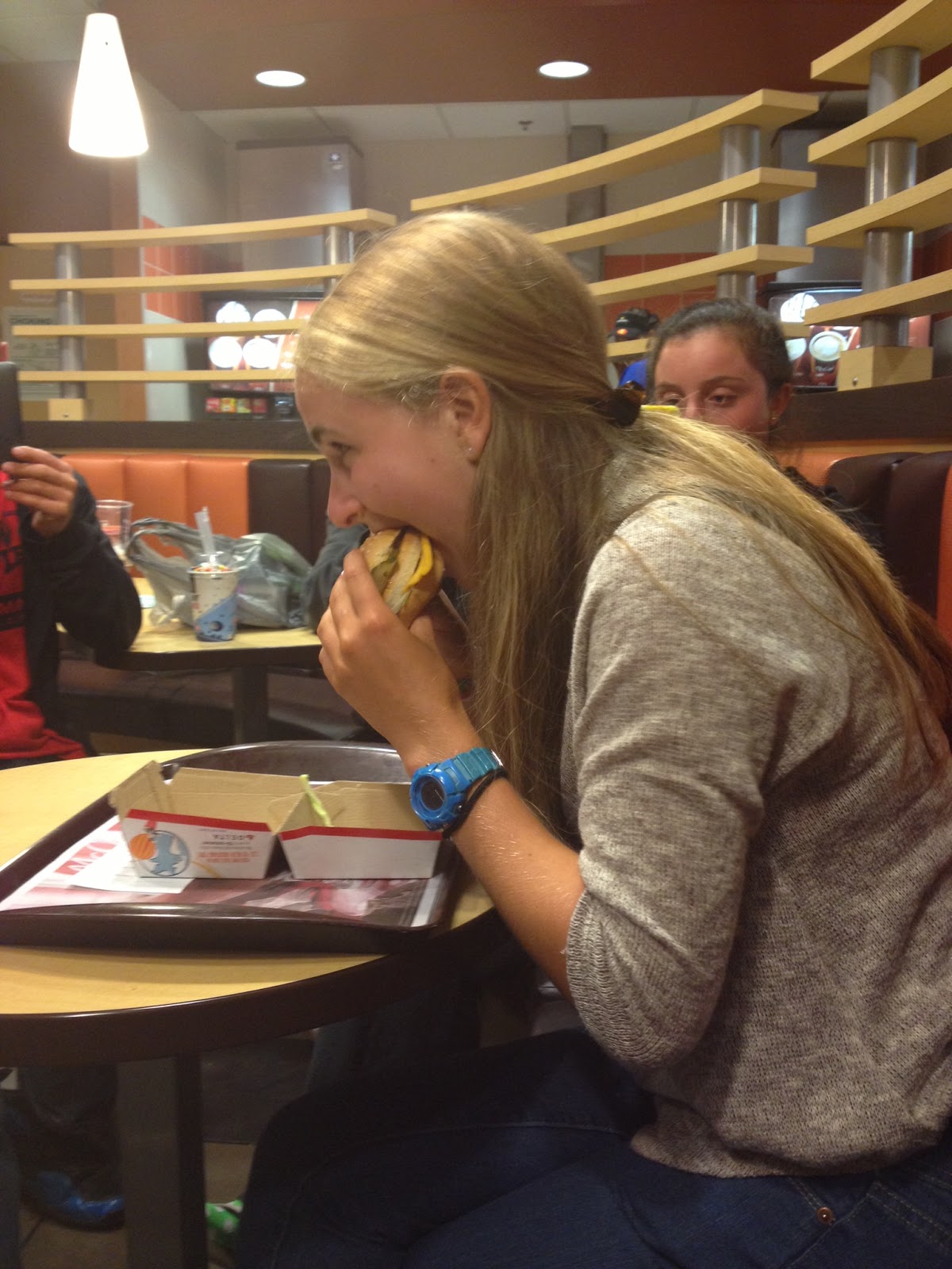 down to the core: it's about lime [I eat some good food]!