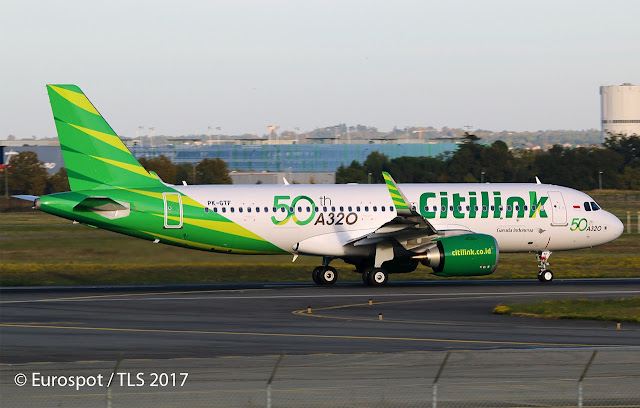 Airbus Hamburg Finkenwerder News: A320-251N, Citilink, PK-GTF, (MSN 7834)