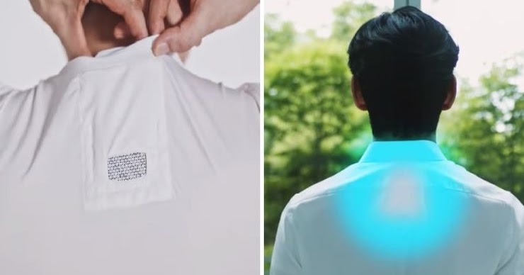 New Wearable Air Conditioner That Fits In Your Pocket