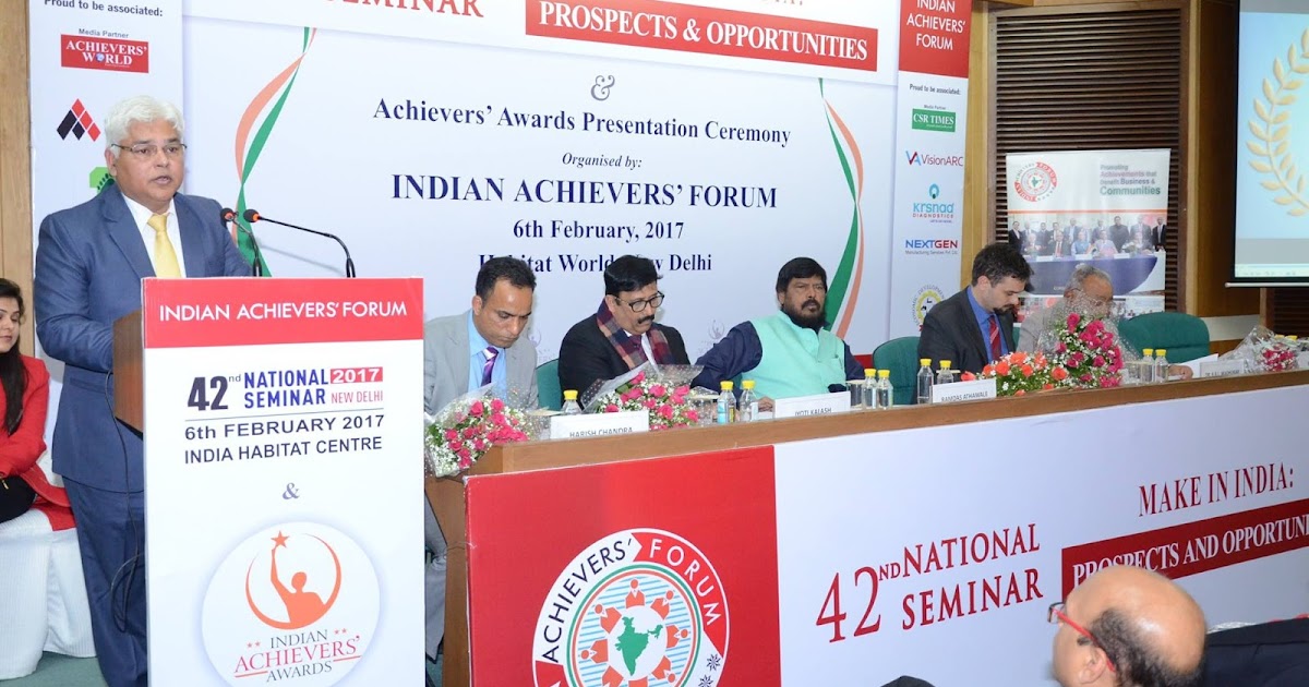 THE HINDI ACADEMY: RECEIVED "INDIAN ACHIEVERS’ AWARD" @ NEW DELHI (6th ...