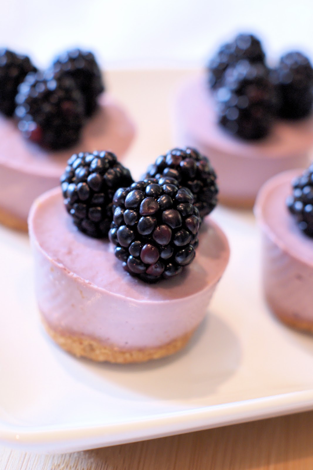 vegan mini berry cheesecakes - Sarah Bakes Gluten Free