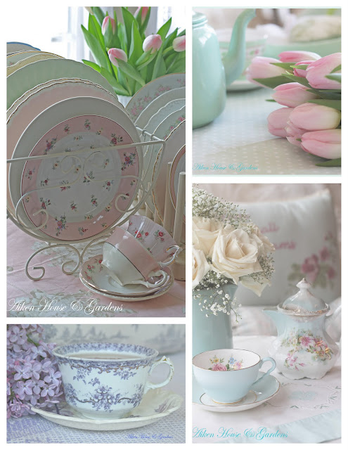 Aiken House & Gardens: Soft & Pretty Vignettes