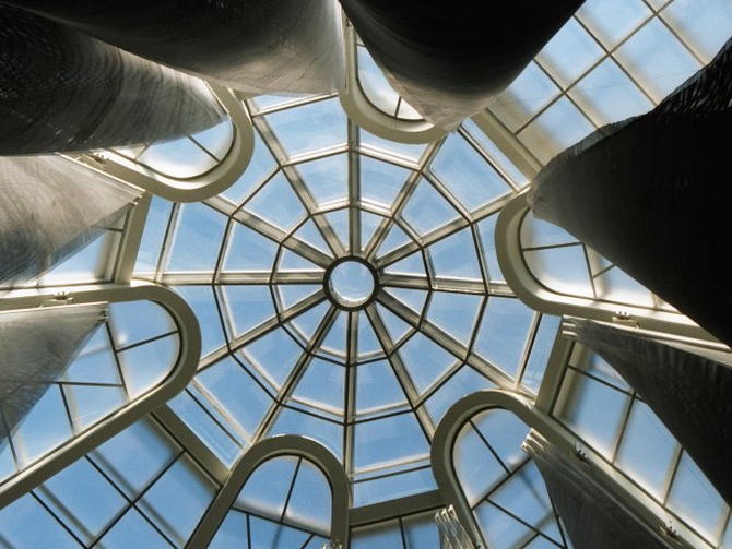 Día: Живой ПАНДУС - Музей Гуггенхейма. The Guggenheim Museum is Live RAMP.