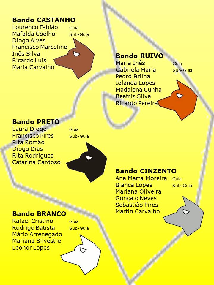 CNE - Agrupamento 514 - Carregado | Alcateia 4: Constituição dos Bandos
