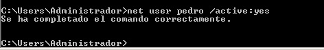 Análisis y Programación: Comando Net User de Windows