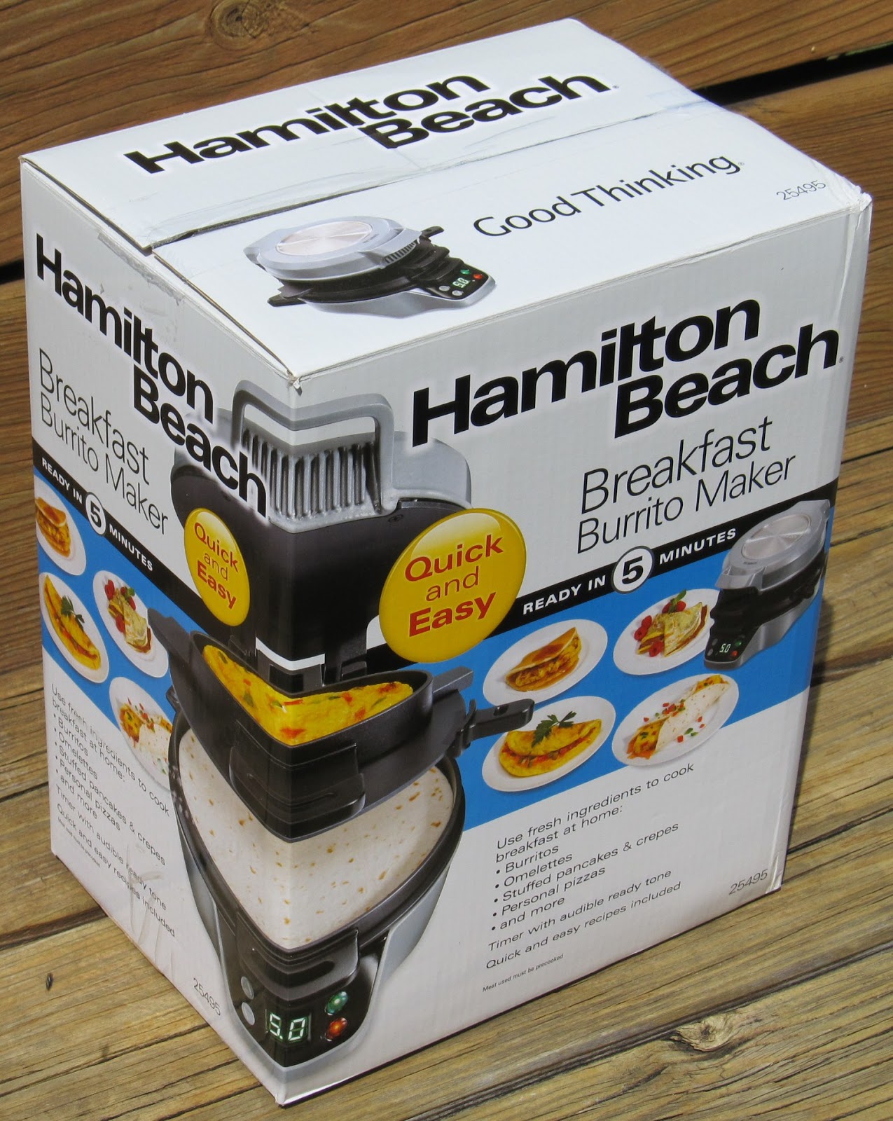 Know this appliance? How do I use it?: Hamilton Beach Breakfast Burrito ...