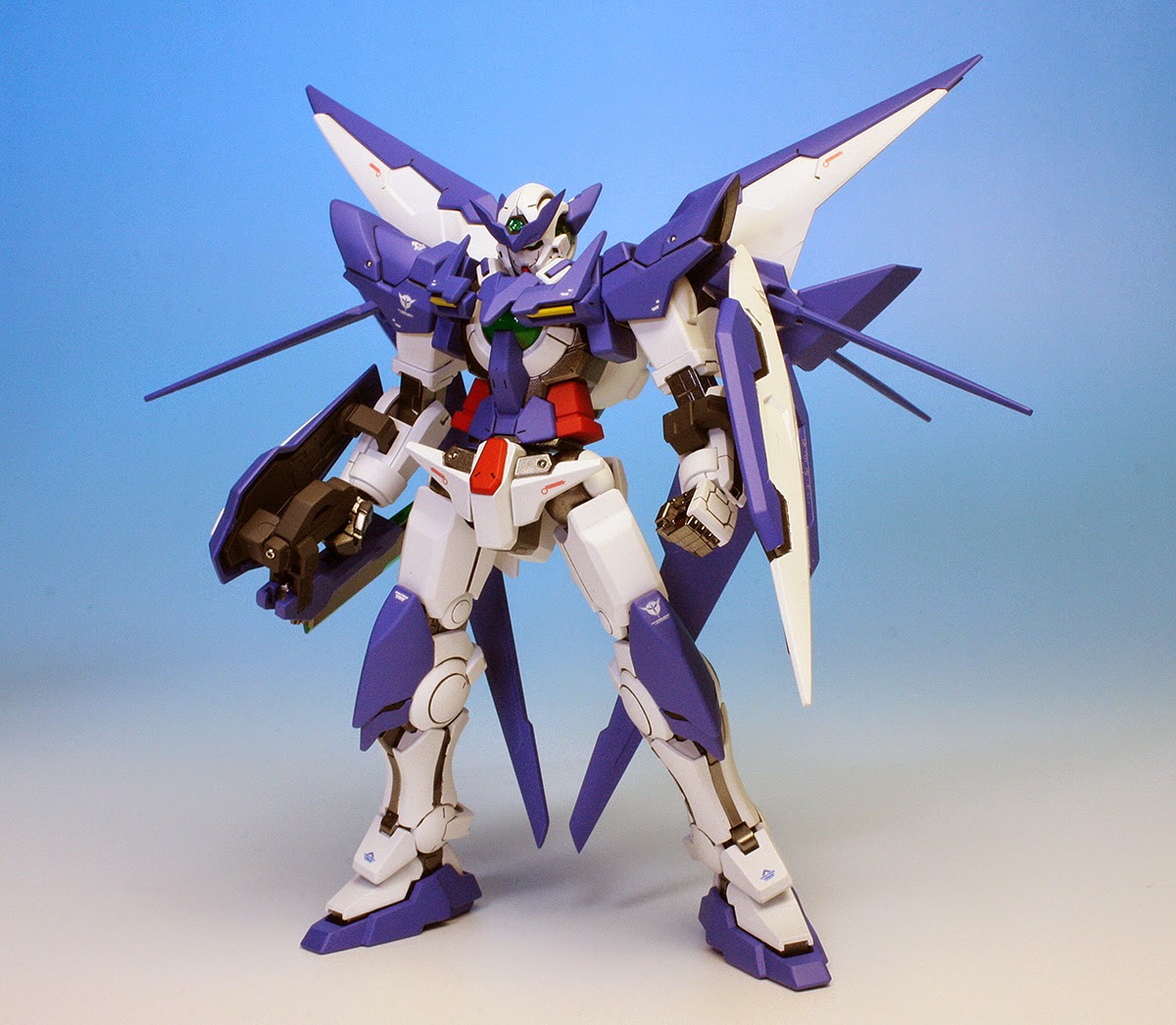 HGBF 1/144 Exia Dark Matter - Amazing Exia Full Form - Painted Build ...