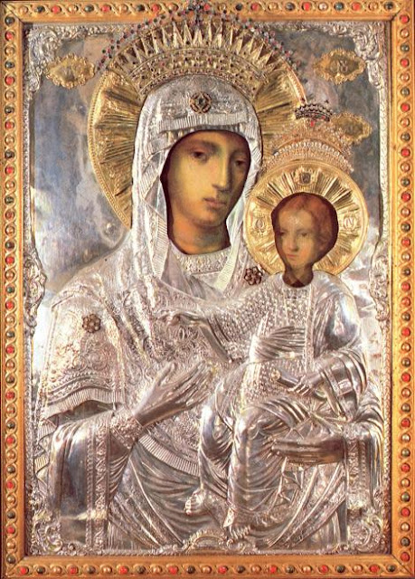 ORTHODOX CHRISTIANITY THEN AND NOW: The Wondrous Icon of Panagia ...