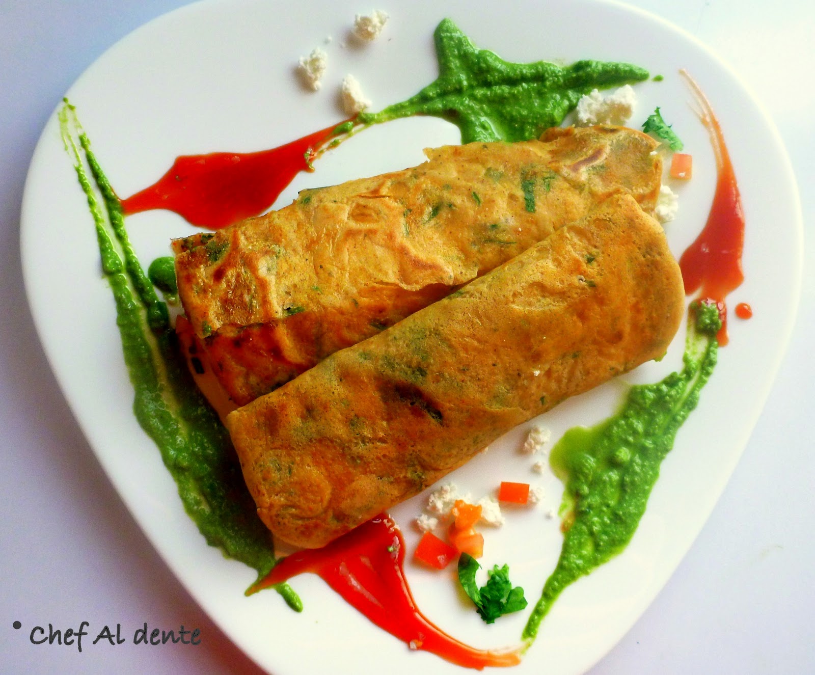 Chef Al dente: Paneer ka Chilla ...