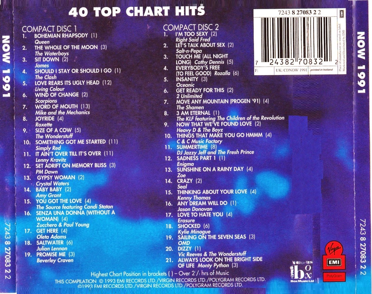 Seja Bem Vindo: Now Thats What I Call Music SERIES