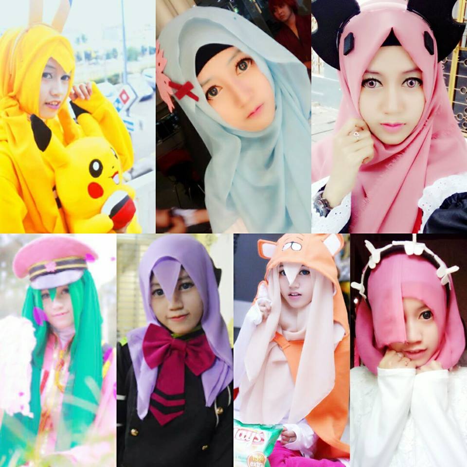 Tutorial Hijab Cosplay | Hijaberzz