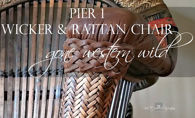 Pier 1 Wicker and Rattan Chair Makeover | Redo It Yourself Inspirations ...