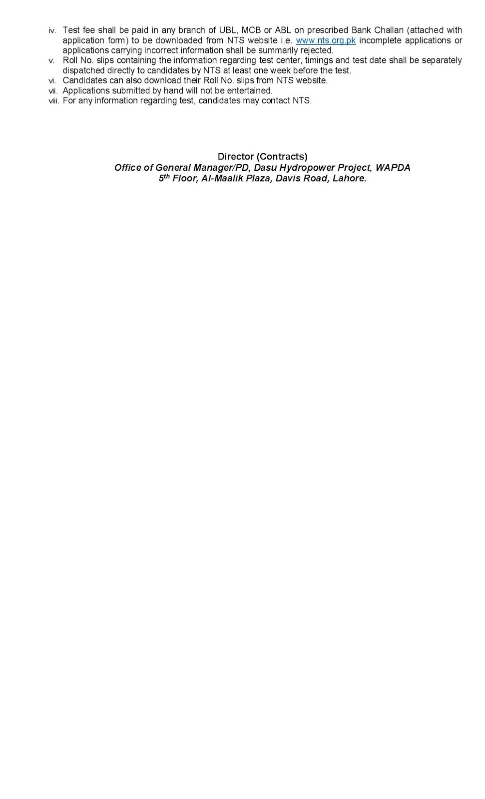 Water and Power Development Authority Dasu Hydropower Project