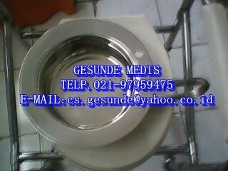 Pispot Stainless Steel Oval