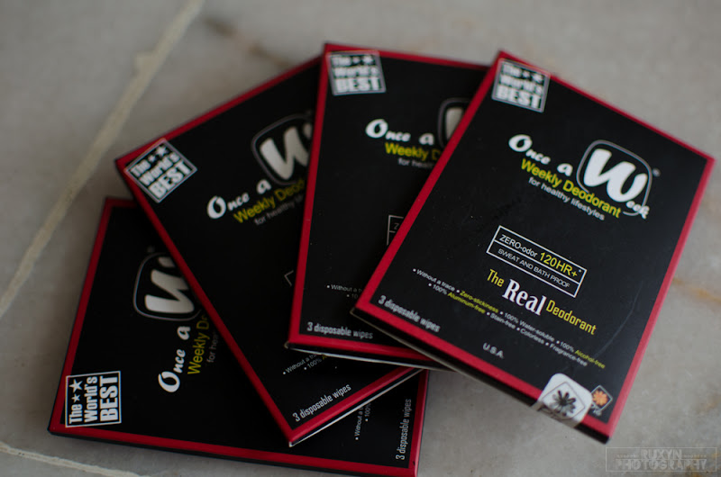 Once a Week Weekly Deodorant Review