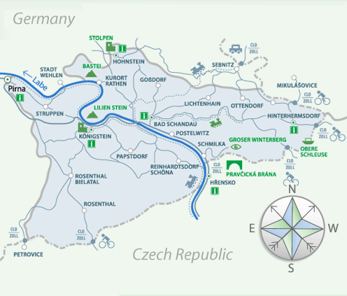 Saxon Switzerland park - Travel home