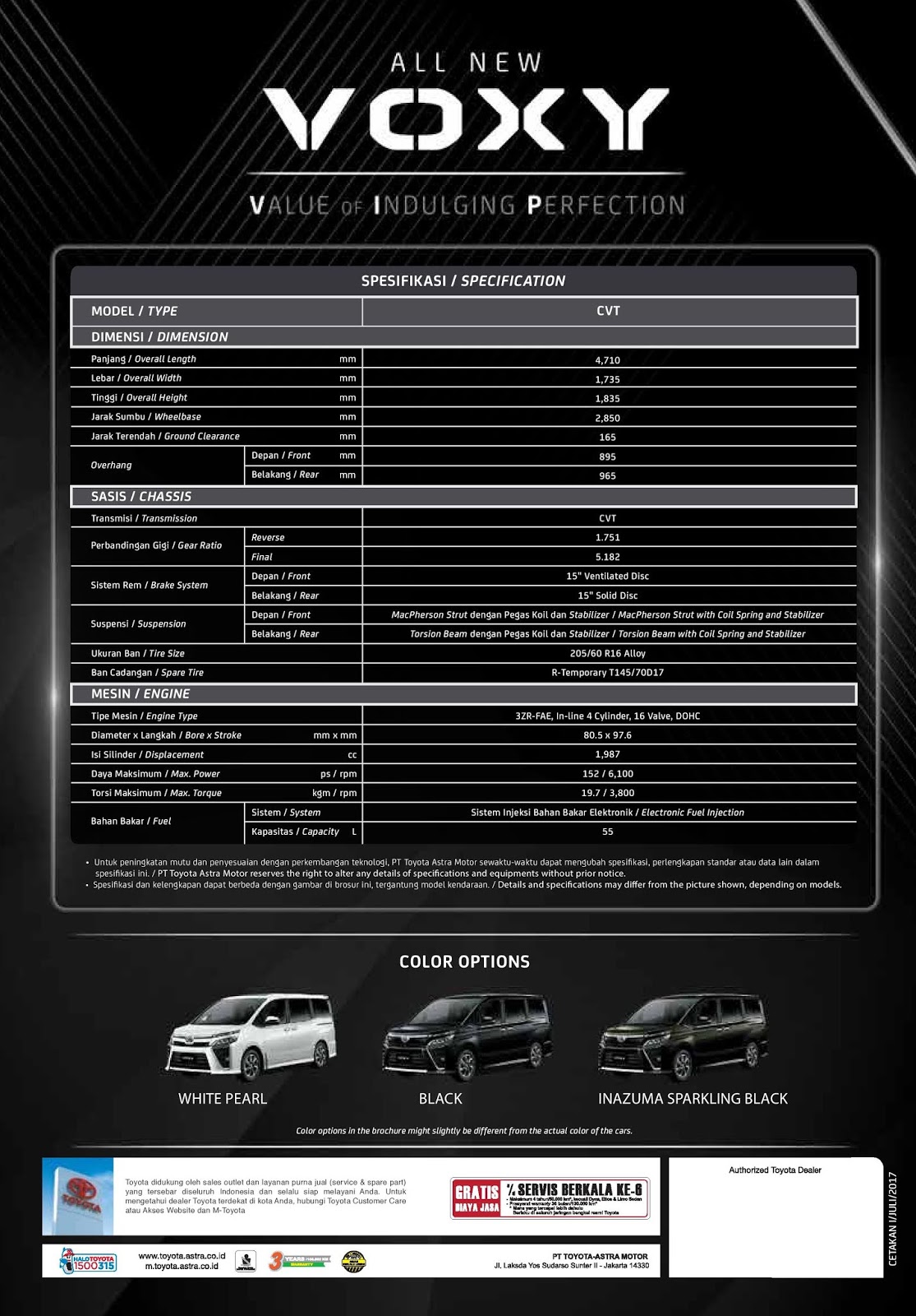 VOXY TOYOTA | SALES TELP.08568812363