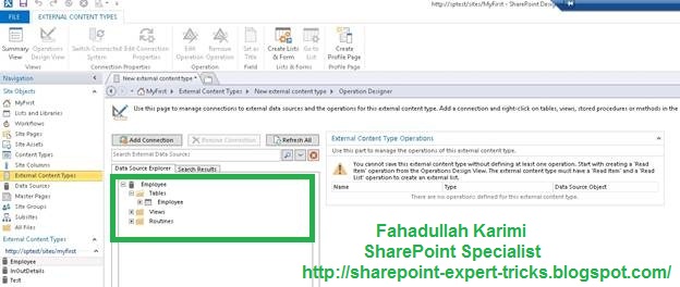 SharePoint Tips and Tricks: Create External list using Business Data ...