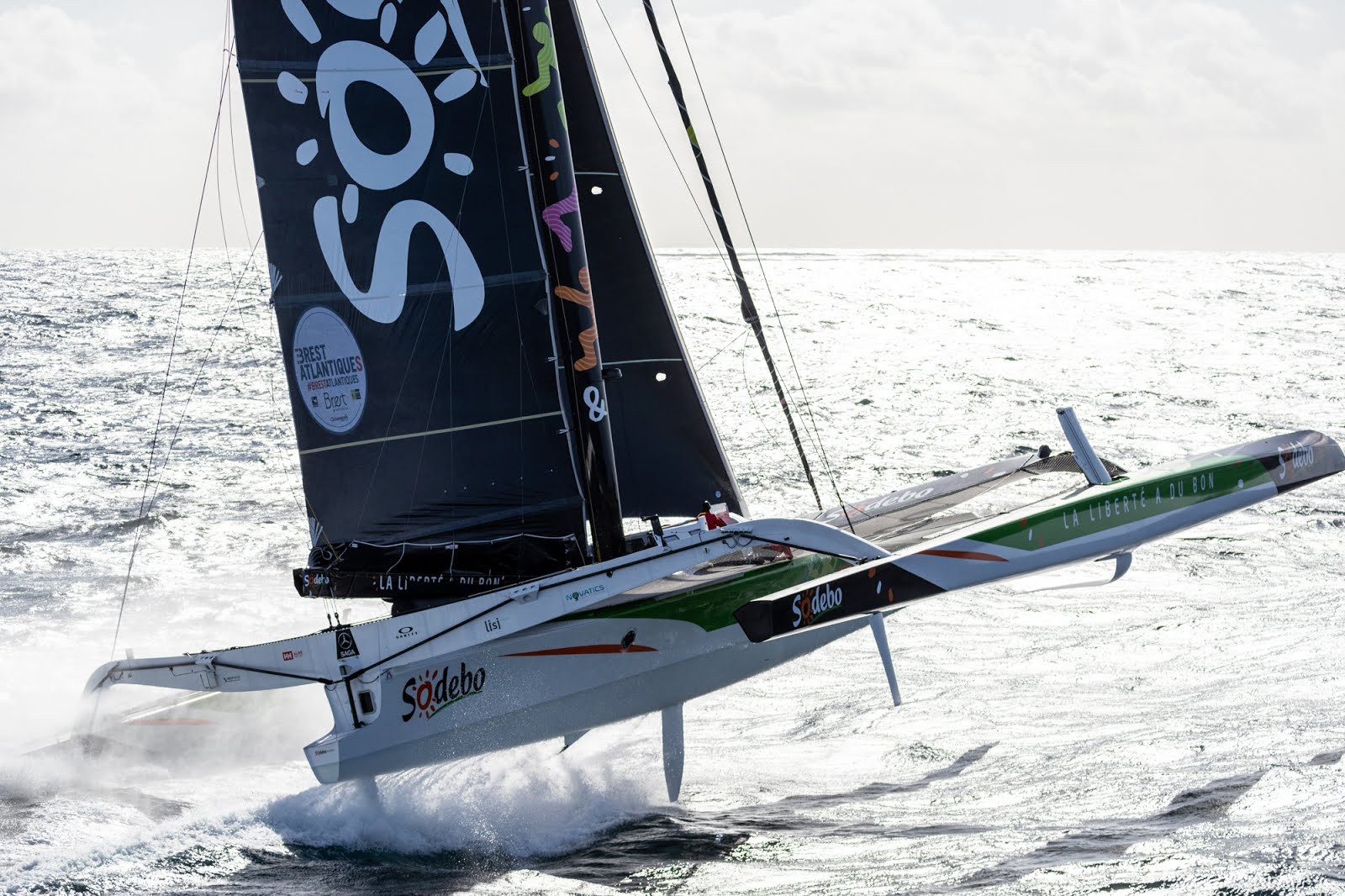 Sodebo Ultim 3, troisième sur la Brest Atlantiques, Coville : "trouver ...