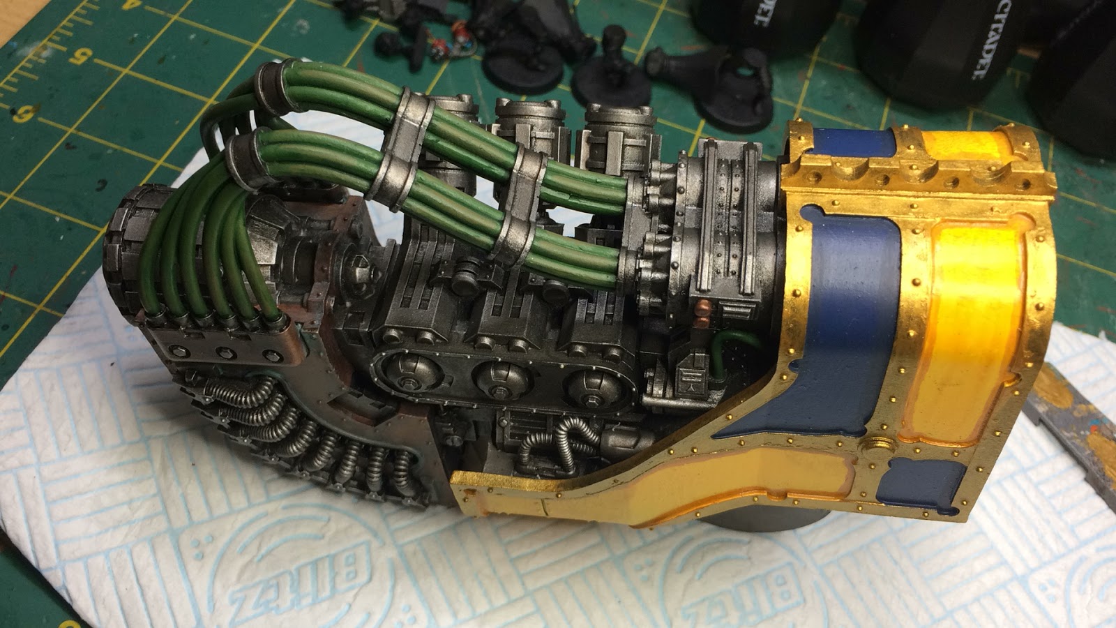 WeeMen: Legio Astorum - Warlord Titan Build - WIP #27 - Sunfury Plasma ...