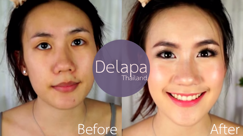 Delapa Thailand: สอนแต่งหน้าสดใส ผิวฉ่ำวาว by Mayy R