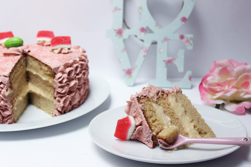 Jarita's Cookies: Tarta Layer Cake de Sandía