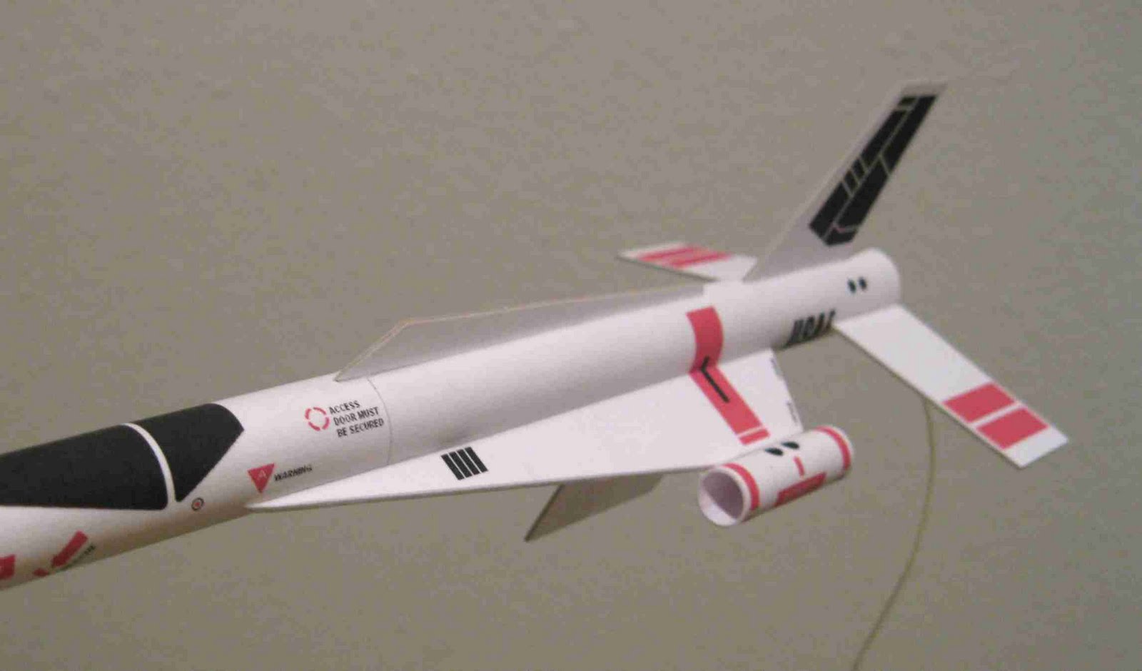 Model Rocket Building: Carded Satellite Interceptor Build Part 9 Assembly