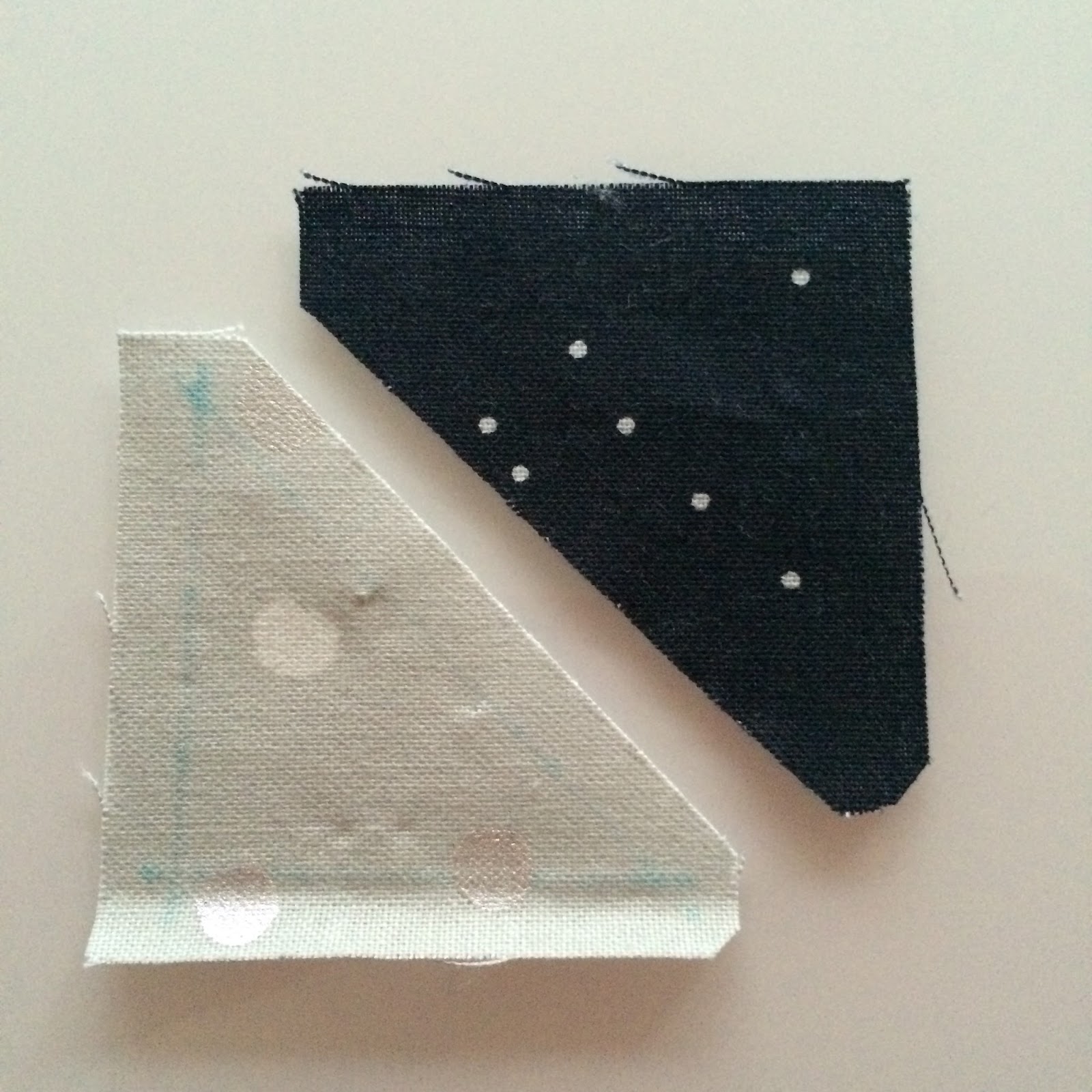 hand piecing a quilt / CHARM ABOUT YOU