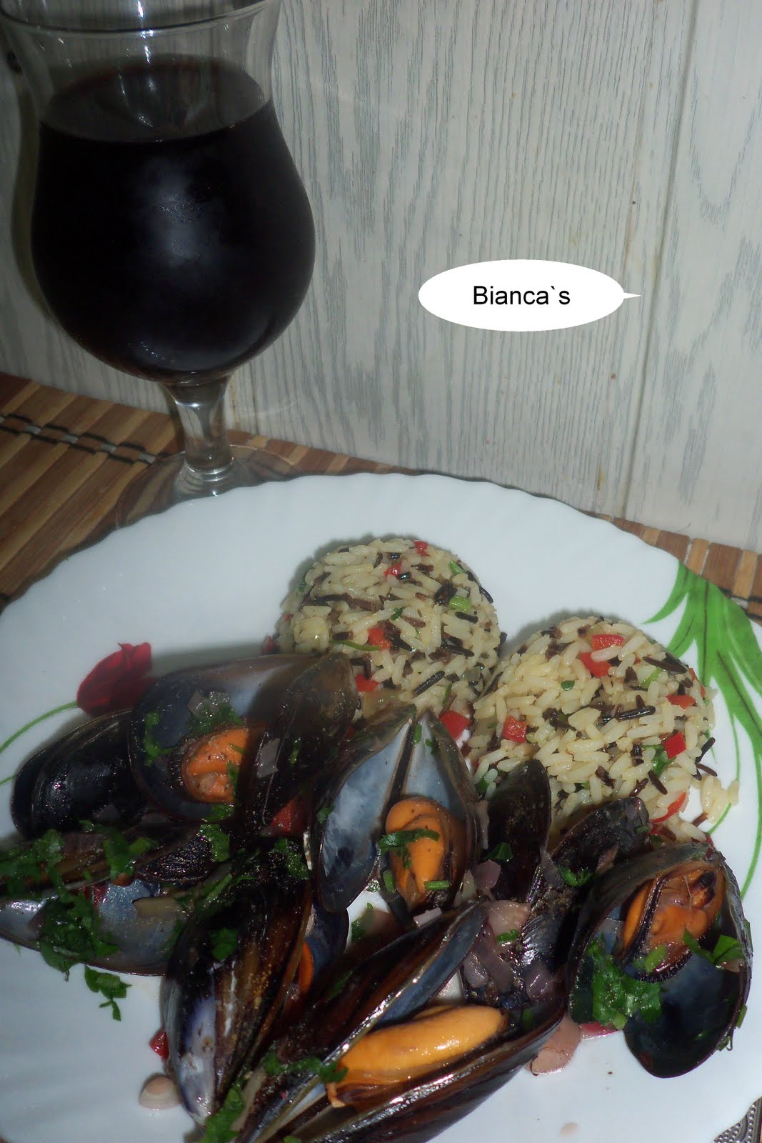 Midii cu orez salbatic ~ Bucataria din casa mea.