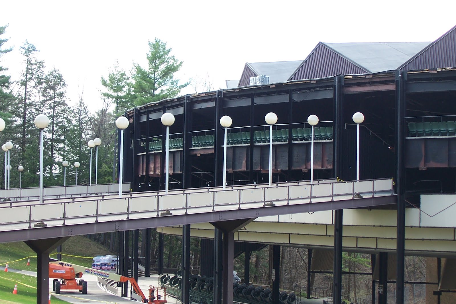 Save The Victoria Pool Society: spac facade redo continued, 3/23/12.