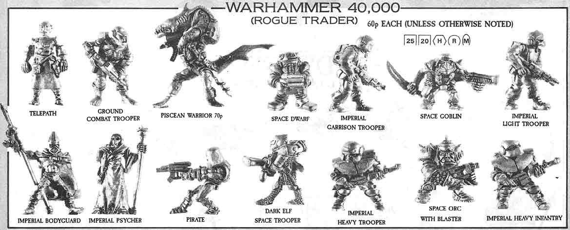 Rogue Heresy: Warhammer 40,000 Rogue Trader First Releases