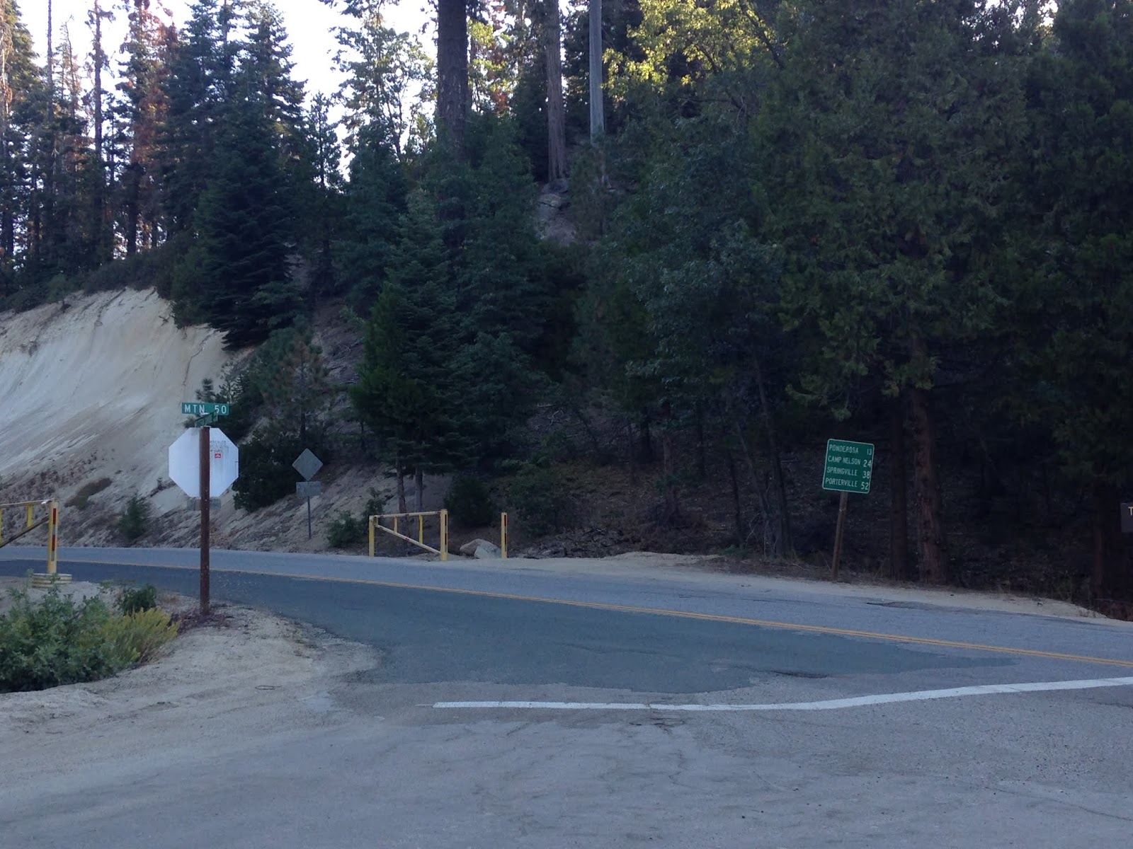 Trans-Sierra Highway Passes; Sherman Pass Road and Signed County Route J41