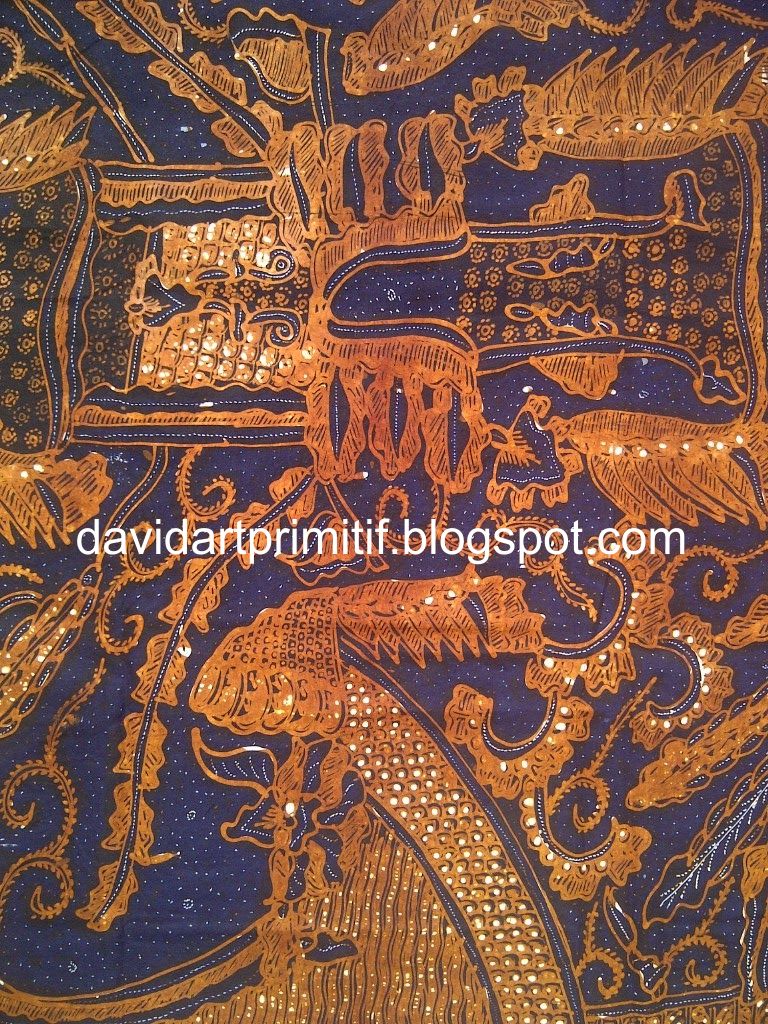 Art & Primitif: Batik Tulis Halus Solo motif Naga Abstrak
