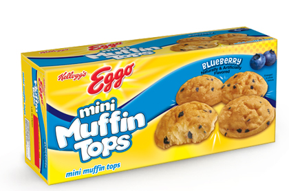 Peanut Free Reviews: Eggo Mini Muffin Tops - Blueberry