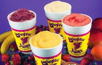BOOSTER JUICE COMPANY: Types of Booster Juice Smoothies