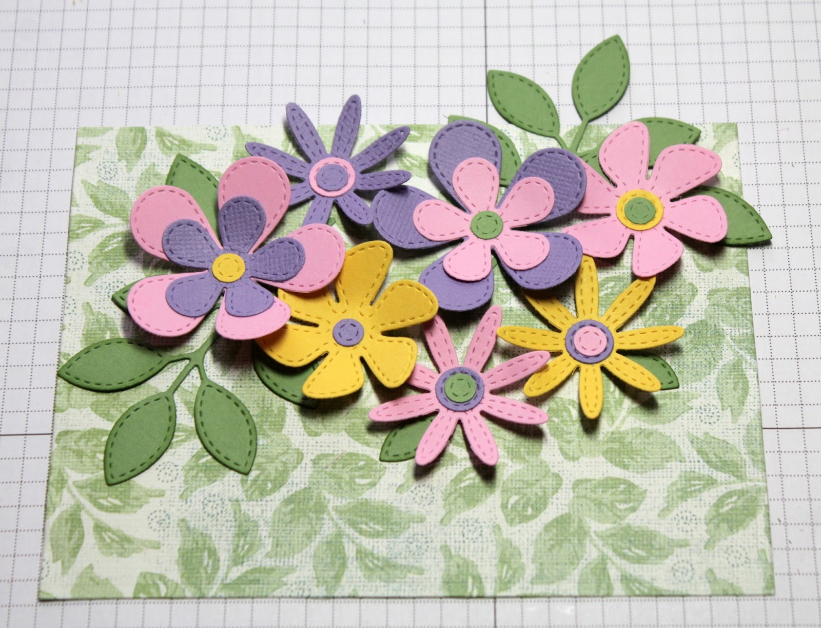 CottageCutz: Stitched Flowers for Mom