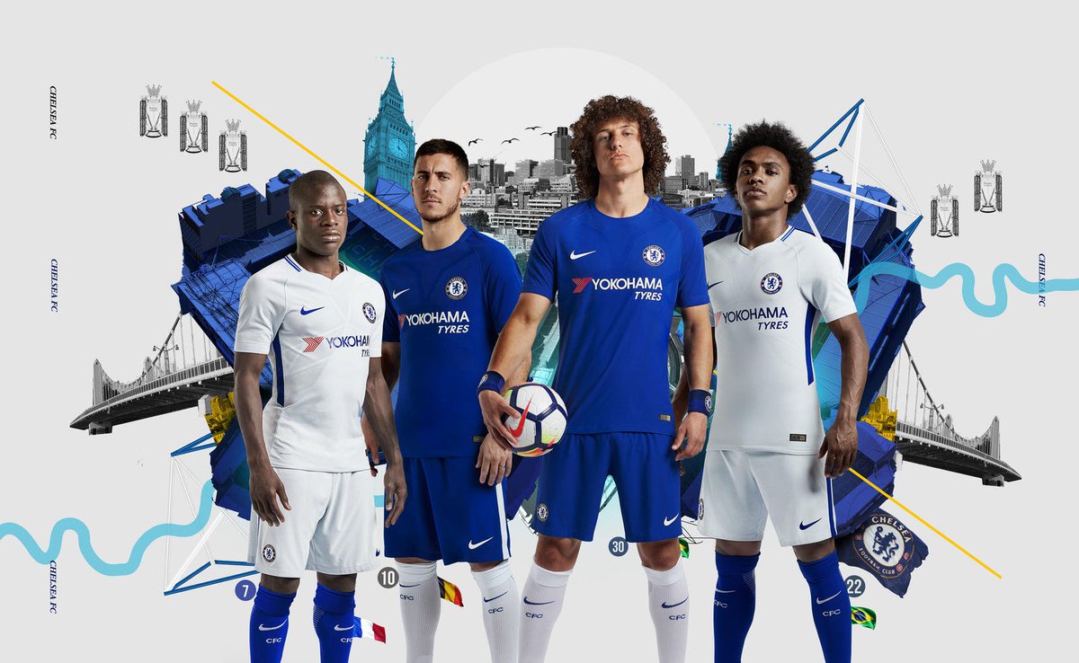 Nike Chelsea 18-19 Home Kit Leaked + Away & Third Kit Details Revealed ...