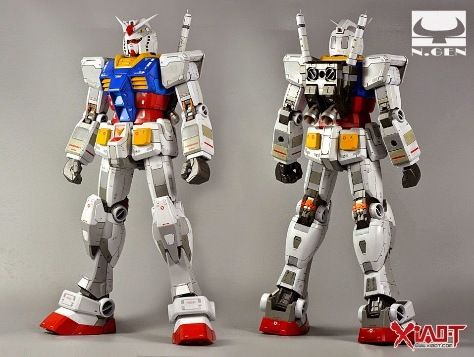 Gundam Family: Mega Size 1/48 RX-78-2 Gundam Painted Build