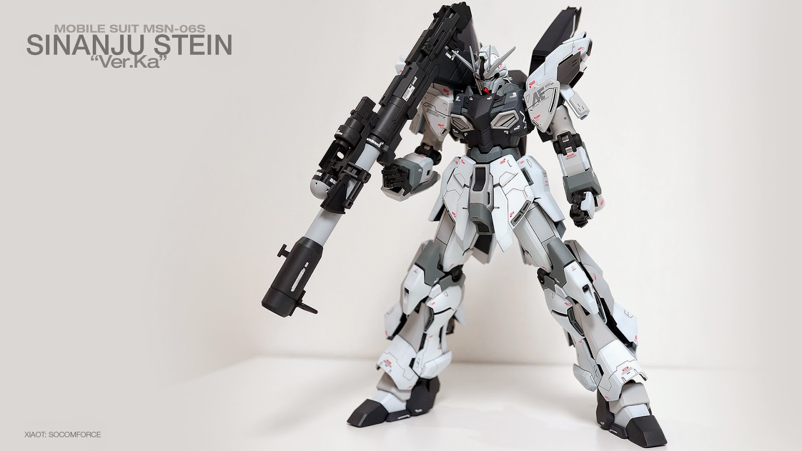 GUNDAM GUY: MG 1/100 Sinanju Stein Ver. Ka - Customized Build