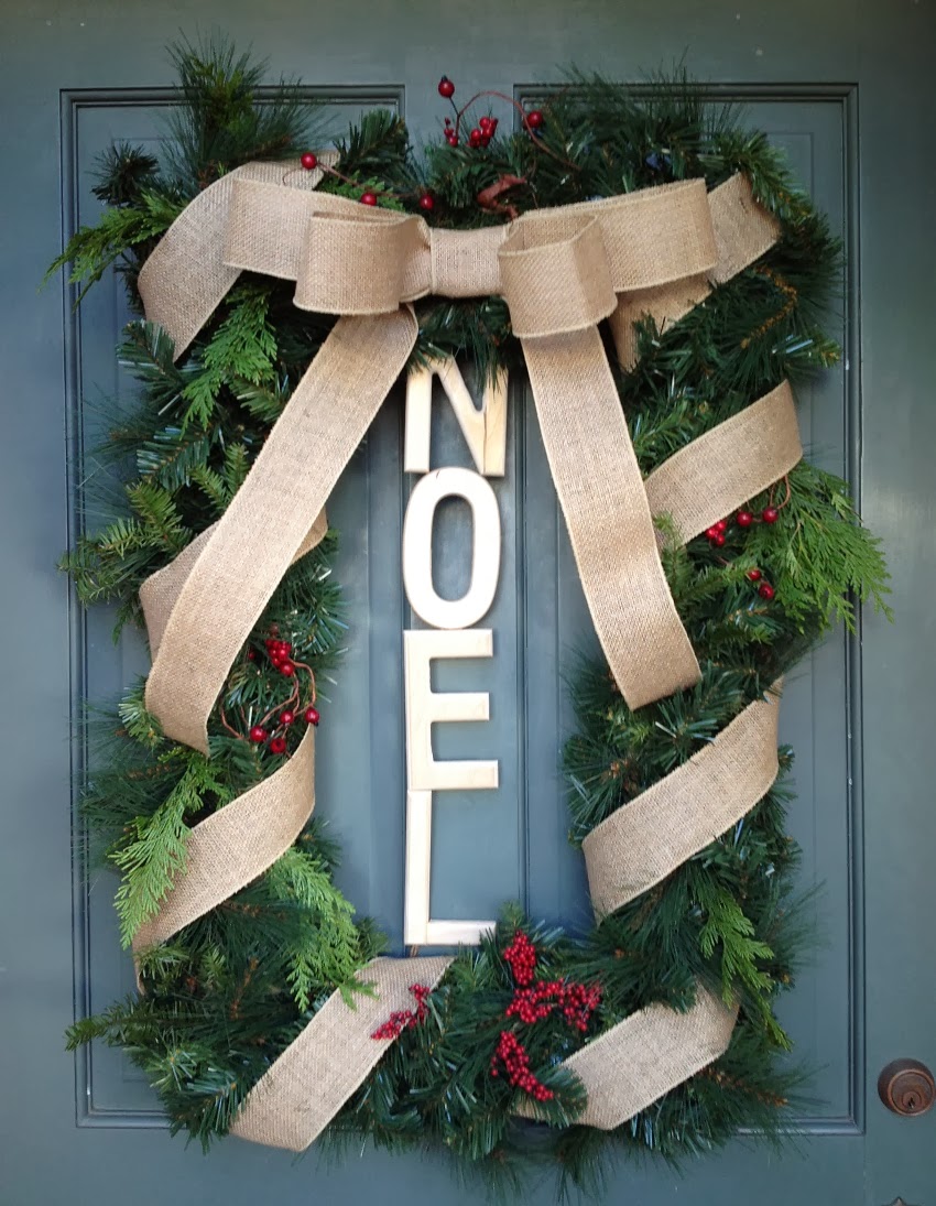 Beyond Betavia: Rectangle Christmas Wreath