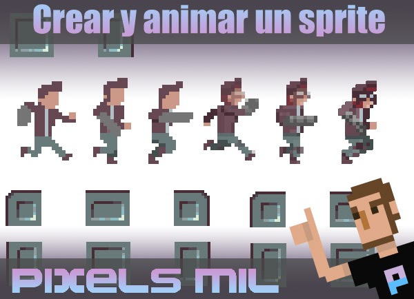 Pixels Mil: Crear y animar un sprite (Tutorial paso a paso)