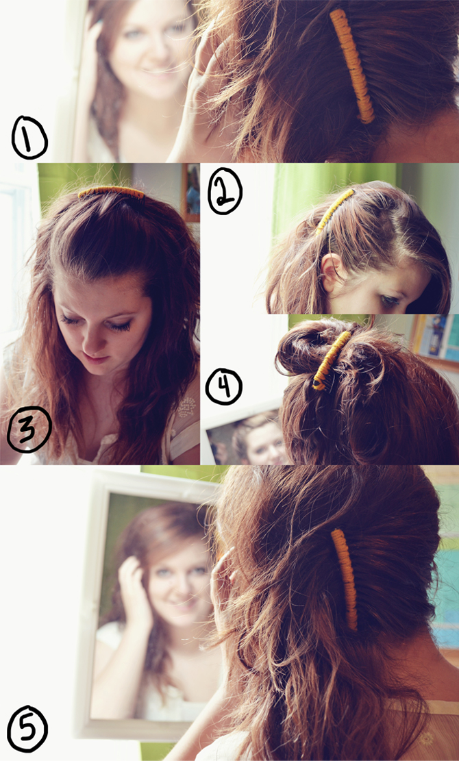 ldc designs: DIY Hair Styles: using a hair comb