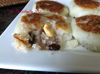 The Sizzling Pan: Sweet Upwas Pattice/ Potato-Coconut Sweet Pattice