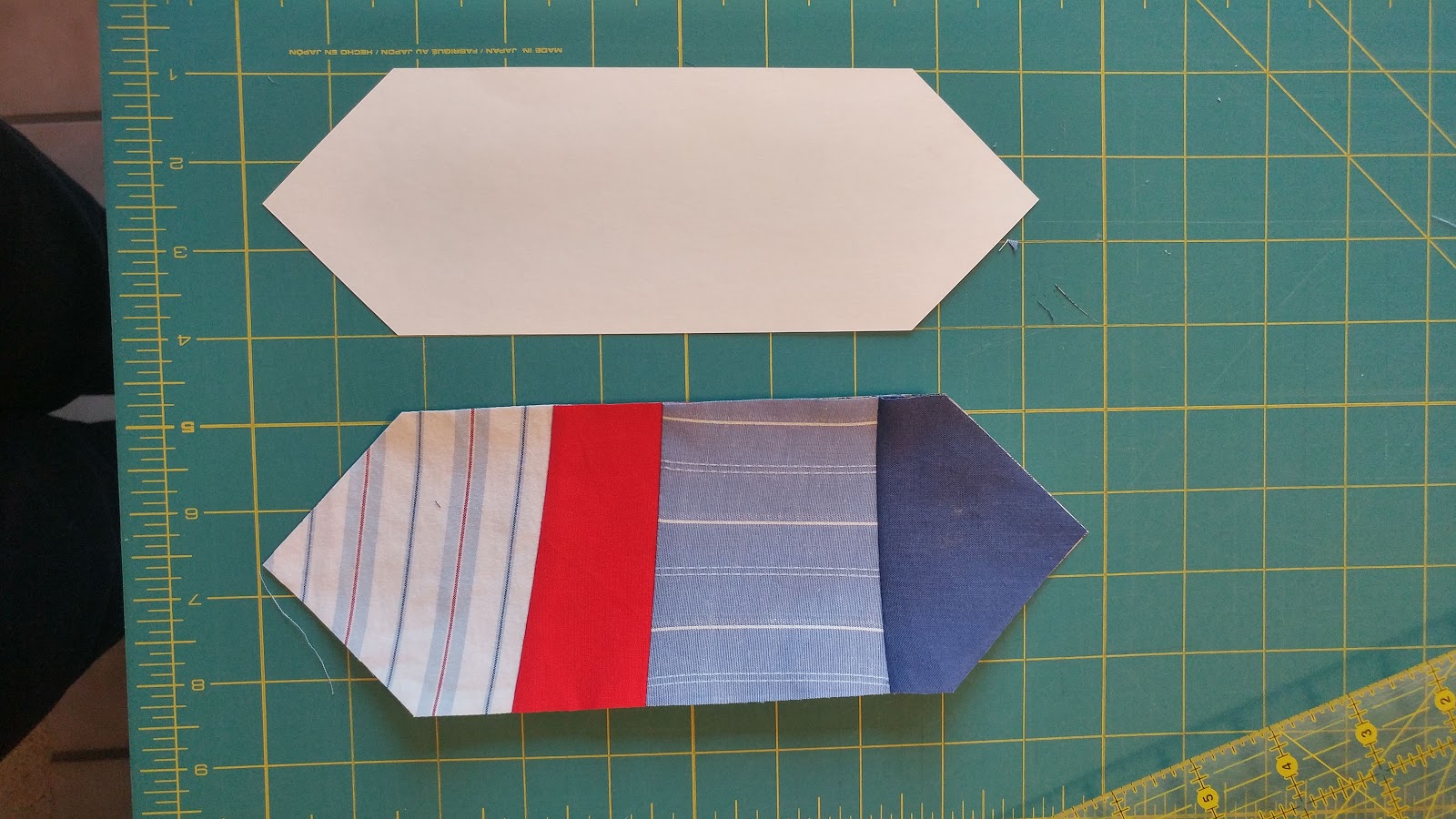 Basket full of Scraps...: Overlapping Octagon - how to draft your own ...