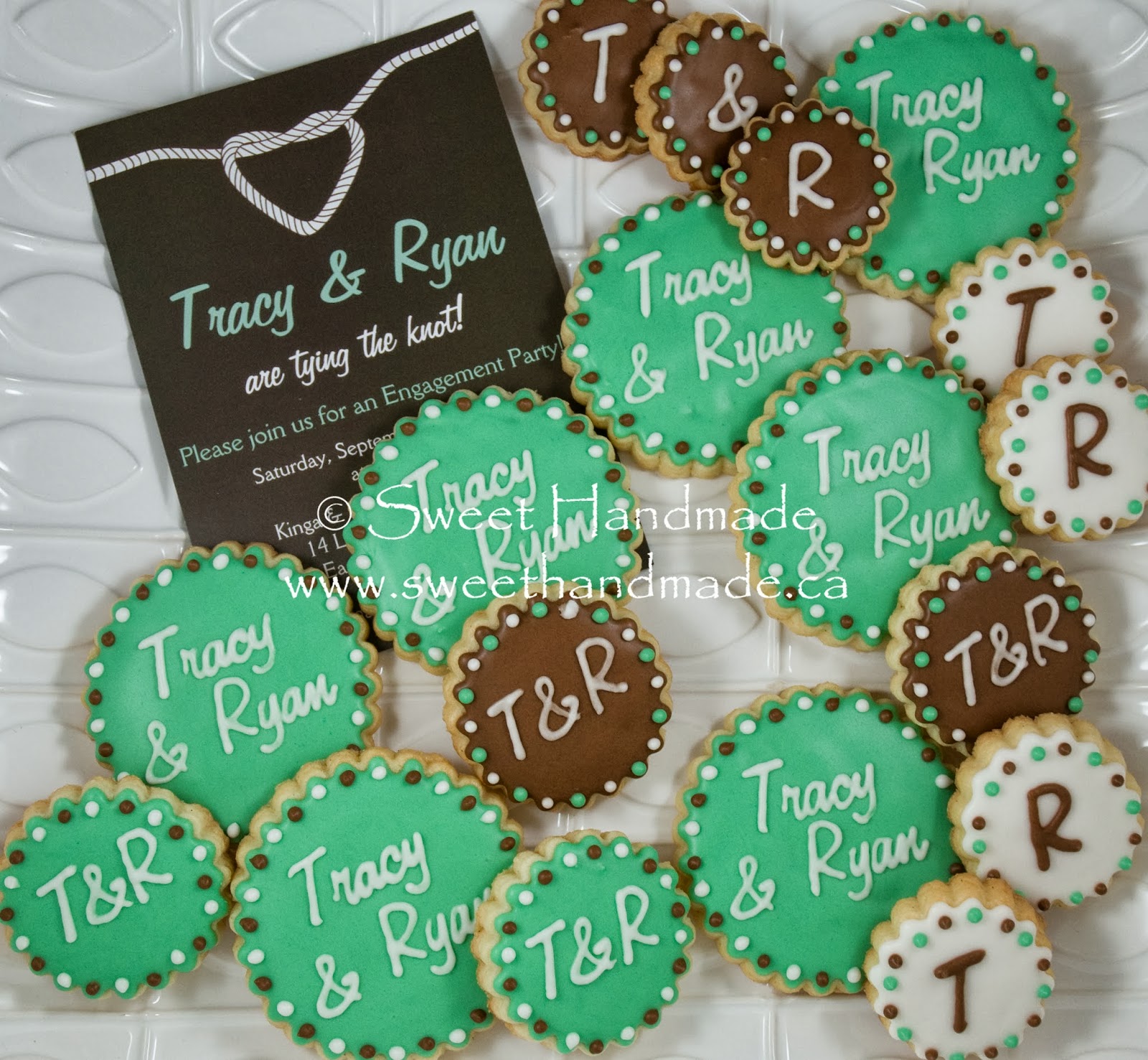 Sweet Handmade Cookies: Engagement Cookies