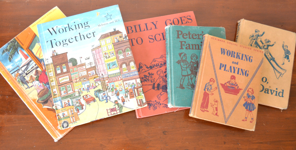 The Copycat Collector: COLLECTION #228: Vintage Social Studies School Books